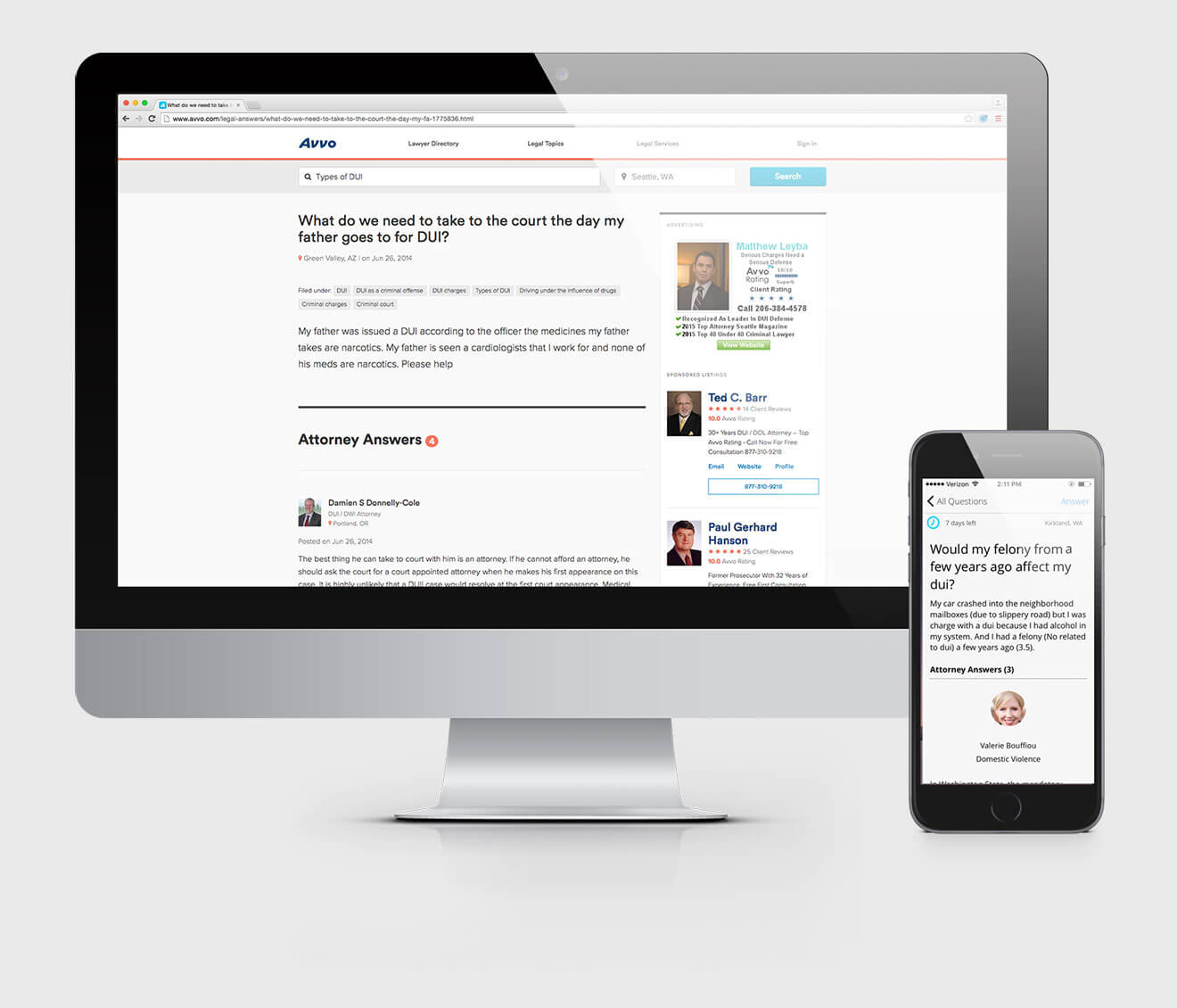 Answer Legal Questions - Lawyer Marketing - Avvo