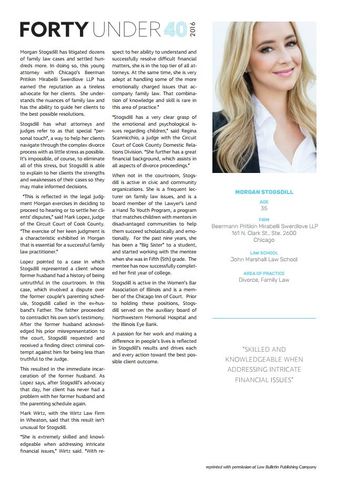 Morgan Stogsdill Profile - Chicago, IL Child Custody Lawyer