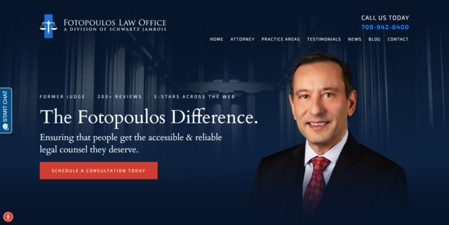 John Fotopoulos Profile - Orland Park, IL Personal Injury Lawyer