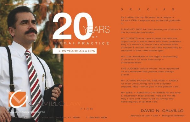 David Calvillo - Lawyer