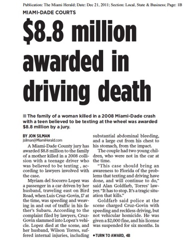 Alan Goldfarb Profile - Miami, FL Personal Injury Lawyer