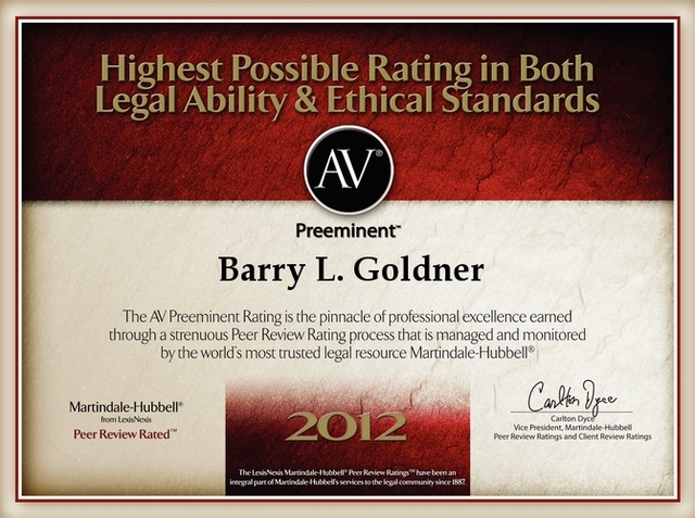 Barry Goldner - Lawyer in Bakersfield, CA