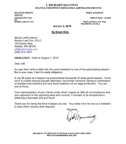 Moshe Admon - Lawyer in Seattle, WA - Avvo