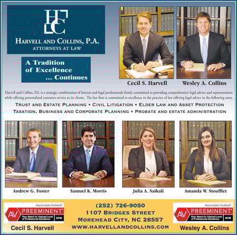 Cecil Harvell Profile - Morehead City, NC Elder Law Lawyer